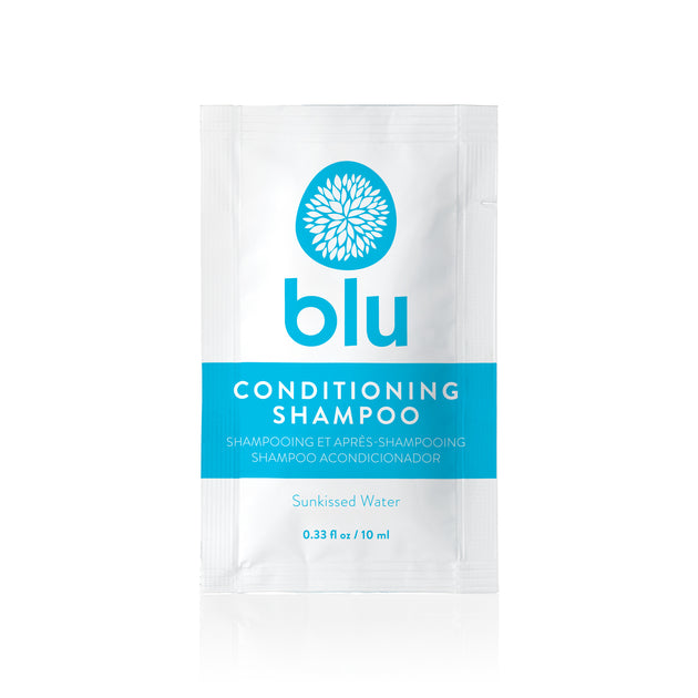 blu Liquid Sachet 2-in-1 Conditioning Shampoo 0.33 fl oz/10 ml – World ...